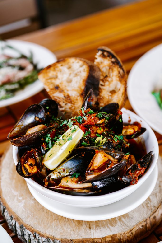 Mussels with ’Nduja at the Roadhouse – Zingerman's Roadhouse